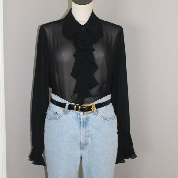 Forenza | Tops | Vintage Sheer Forenza Top | Poshmark